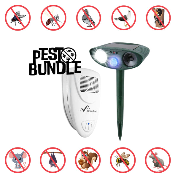 Pest Bundle: Indoor & Outdoor Ultrasonic Pest Repellers – DBzon