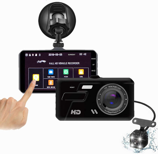 Dual Dash Camera 4" LCD Display – DBzon